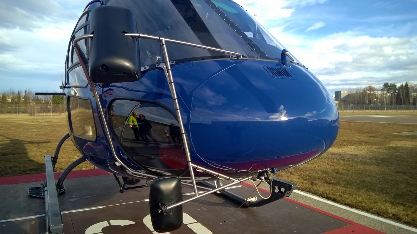 External Mirror System - AS350 | AAD - Advanced Aerospace Developments